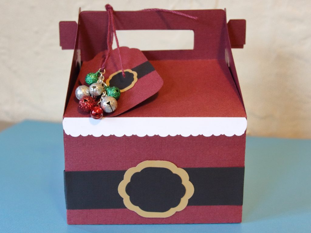 Happy Little Santa Treat Boxes - Krista's Paper Cafe